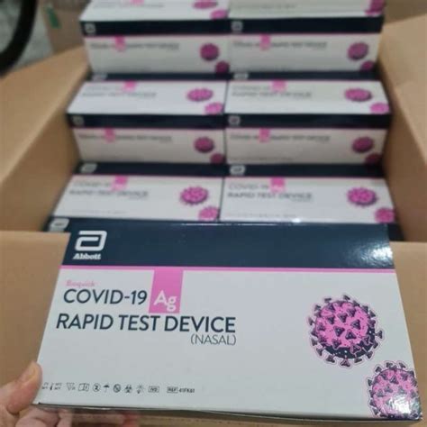 Promo Rapid Test Antigen Abbott Swab Nasal 1 Box Diskon 17 Di Seller