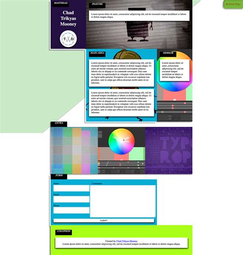 Css Grid The Number 2 Layout Behance