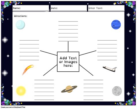 Spider Map Color Landscape 5 Storyboard Av No Examples