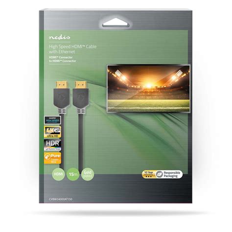 High Speed HDMI ™ Kabel mit Ethernet | HDMI™ Stecker | HDMI™ Stecker ...