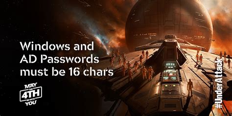 Harden 5 Windows And Ad Passwords Must Be 16 Chars Underattackdnn Blog All About Dotnetnuke