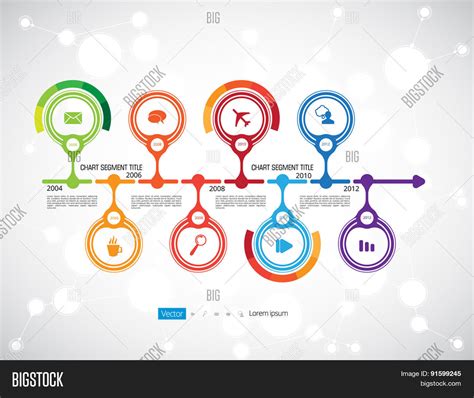 Timeline Infographics Vector And Photo Free Trial Bigstock