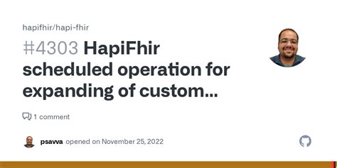 hapifhir scheduled operation for expanding of custom valuesets does not