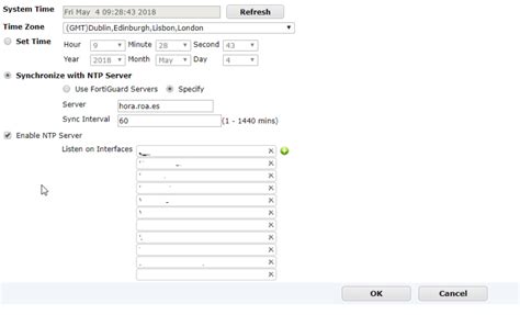 Fortigate Como Servidor De Tiempo Lcwiki