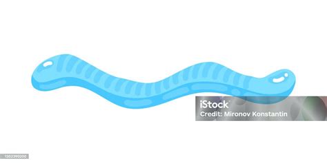 밝은 파란색 거미 젤리 벌레 달콤한 사탕 놀라운 맛 플랫 스타일 디자인 벡터 일러스트 달콤한 음식에 대한 스톡 벡터 아트 및 기타 이미지 달콤한 음식 사탕 지렁이