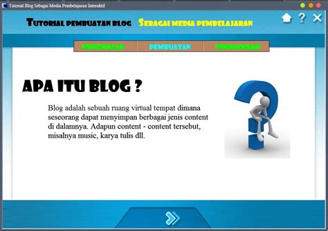 Aplikasi Interaktif Dan Mudah Tutorial Cara Membuat Blog Guru Untuk
