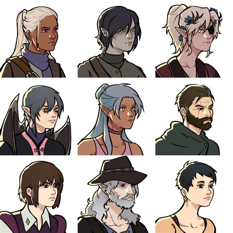 Dnd Portraits By Benplus On Deviantart
