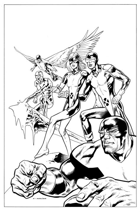 Kevin Nowlan X Men First Class Special 1 Cover Art