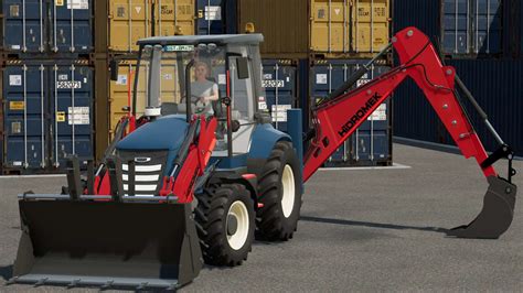 Hidromek Backhoe Loader V1 0 Fs22 Mod Farming Simulator 22 Mod