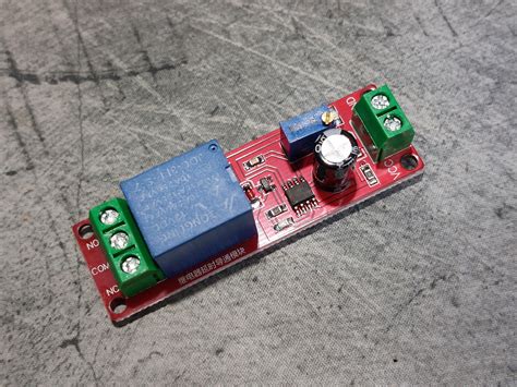 트리거 타이머 제어 모듈 딜레이 타이머 릴레이 모듈 2종 사용방법 및 동작비교