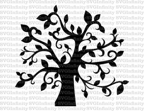Scroll Tree Clipart Scroll Tree Clipart