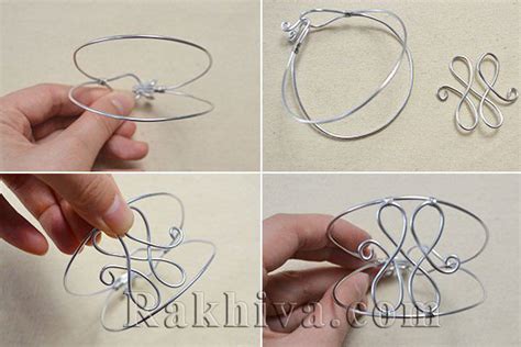 От нищо нещо Как се прави бижу гривна от алуминиева тел и перли