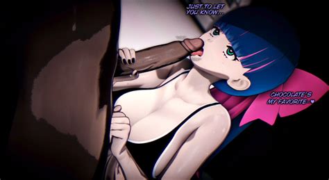 Rule 34 1futa 1girls 3d Blue Hair Dark Skinned Female Dark Skinned