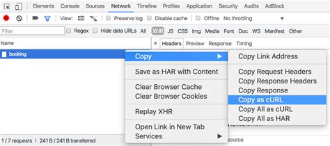 Quick Copying Requests From Developer Tools To Postman