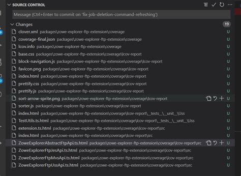 Ftp Extension Creating Files That Shouldnt Be Tracked Running Tests