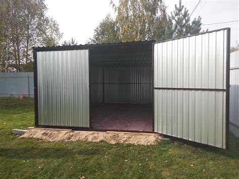 Купить гараж ракушку в Москве и области