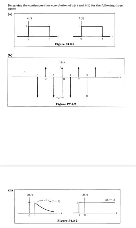Determine The Continuous Time Convolution Of StudyX