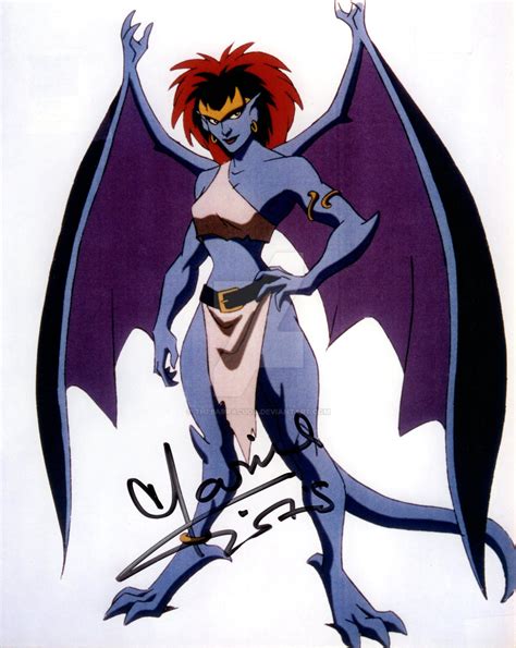 Marina Sirtis Autograph Demona By Thebarracuda On Deviantart