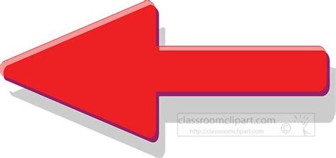 Arrows Red Arrow With Shadow