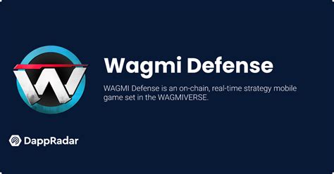 Wagmi Defense Blockchain Game Overview Dappradar