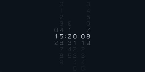 html5 css3 js小实例：上下滚动的数字时钟 html5 css3简易时钟代码 csdn博客