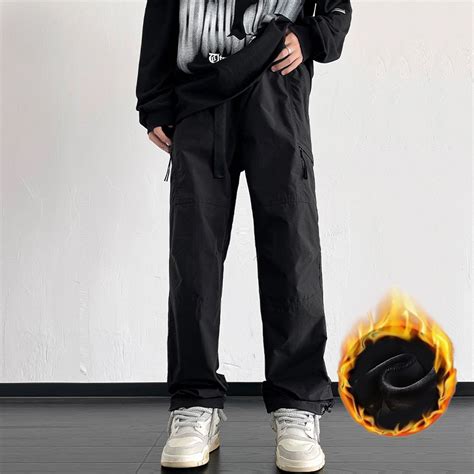 겨울 방한 방풍 기모 카고바지 전술바지 통바지 작업복바지 온채널