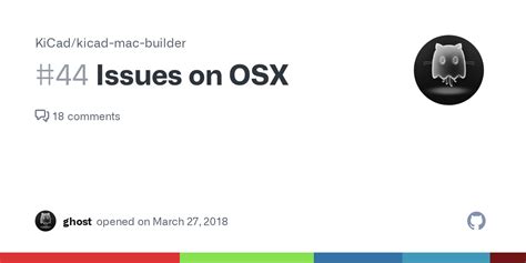 Issues On OSX Issue KiCad Kicad Mac Builder GitHub