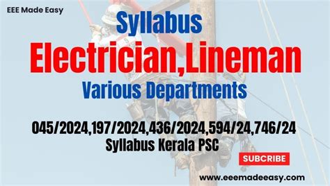 [latest] Polytechnic Lecturer Electronics Engineering Syllabus 720 2024 Syllabus Kerala Psc