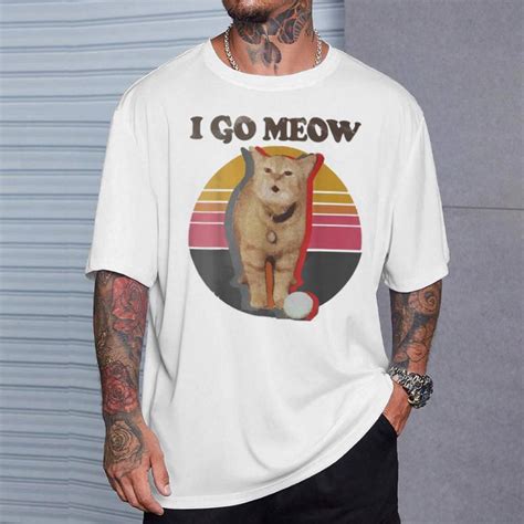 I Go Meow Singing Cat Meme T Shirt Monsterry Au