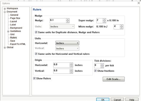 Using CorelDRAW A Note About The Nudge Feature