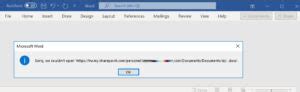 SOLVED Office365 Sorry We Couldn T Open Word Excel PowerPoint Up Running Inc Tech How To S