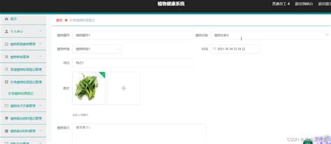 【计算机毕业设计】087植物健康系统植物健康管理系统具备的条件 Csdn博客