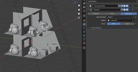 Instances Effect Of Instancing On Vertices Invisible To Boolean Modifiers Any Other Method