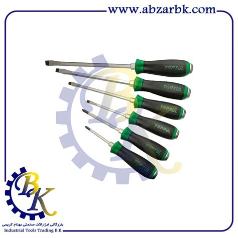 ست پیچ گوشتی 6 عددی تاپ تول Gaae0605 ابزارآلات صنعتی Bk