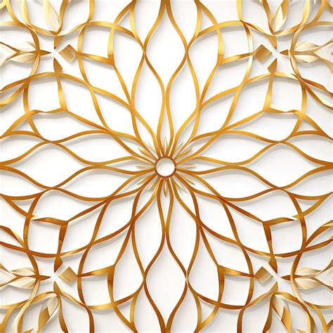 Premium Ai Image Gold Pattern