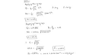 Hydraulics And Advanced Hydraulics Solved Tutorials PDF