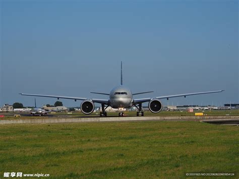 飞机摄影图 交通工具 现代科技 摄影图库 昵图网