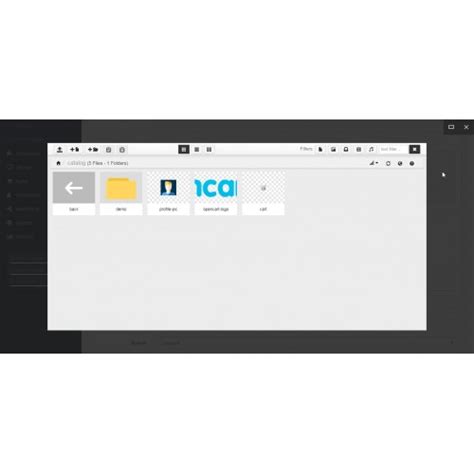 Opencart Ckeditor Responsive Filemanager