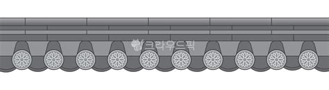 기와 한옥 전통 문양 담 사진 이미지 일러스트 캘리그라피 Mol작가