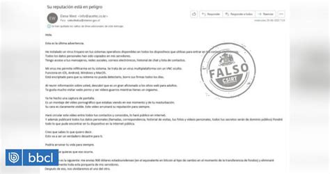 Su reputación está en peligro alertan de correo que exige pagos por no difundir contenido