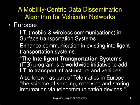 Ppt A Mobility Centric Data Dissemination Algorithm For Vehicular Networks Mddv Powerpoint