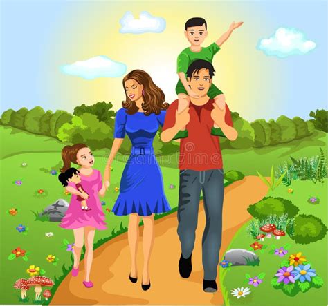 семья Стоковых иллюстраций и клипартов 786 093 Стоковых иллюстраций