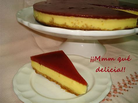 Mmm Qué Delicia Tarta De Queso Sin Horno