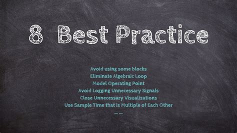 8 Best Practices Speeding Up Simulink Tutorial Youtube