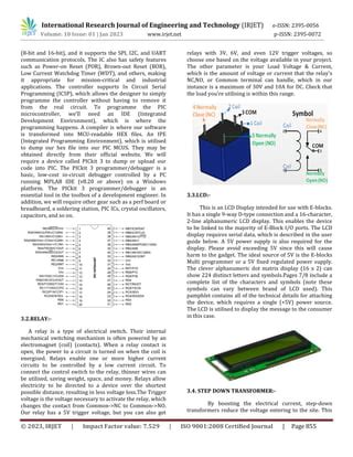 POWER CONSUMPTION DETECTING AND ALERTING SYSTEM PDF
