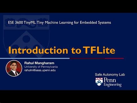 Introduction To TFLite YouTube