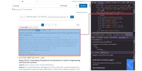 Web Scraping Arxiv Using Python