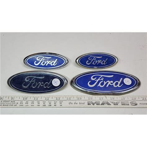 4 Ford Emblems