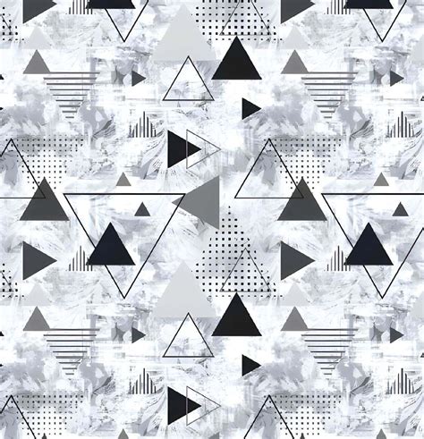 Triangle And Circle Graphic Pattern Triangle Collage Triangular