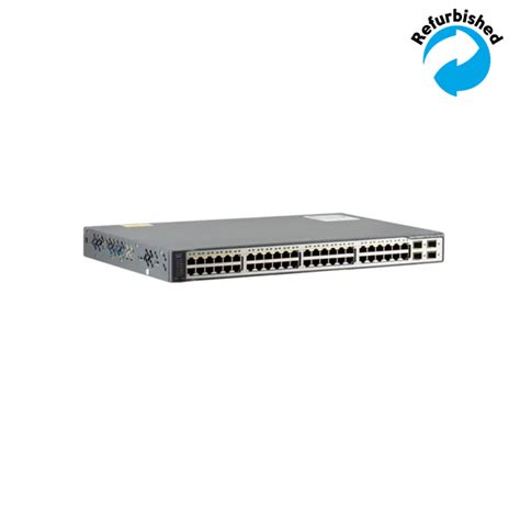 Cisco Catalyst 3750 V2 Series 48 Port Poe Swi Ws C3750v2 48ps S